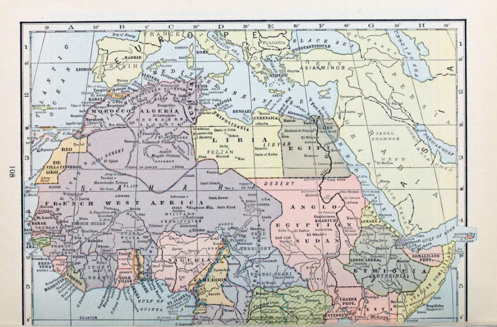 V is for Vintage Sahara Maps | Sahara Overland