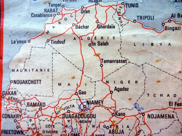 Maps of the Sahara | Sahara Overland