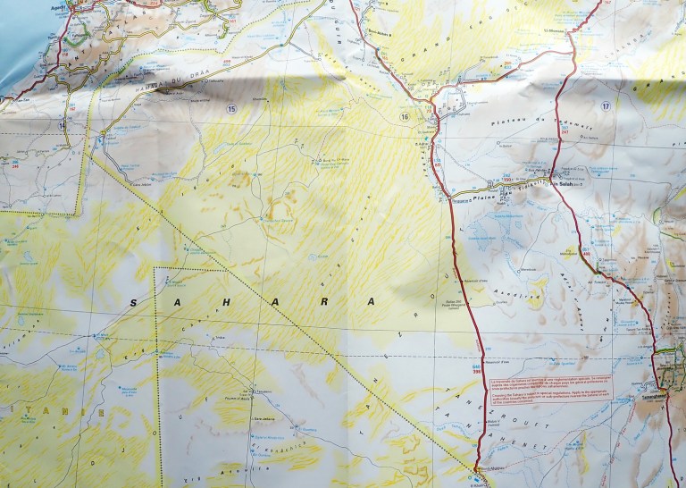 Maps of the Sahara | Sahara Overland