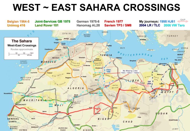 Trans Sahara West to East | Sahara Overland