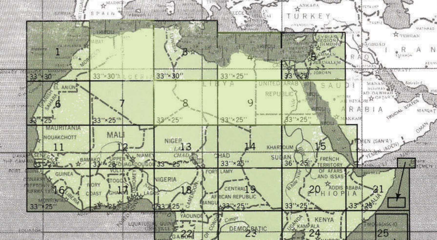 Maps of the Sahara | Sahara Overland